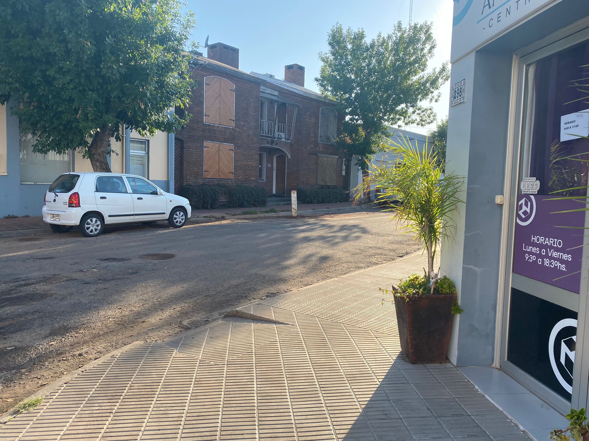 OSE arregla rotura de caño de Isidoro Rodríguez y Sarandí - Carmelo Portal