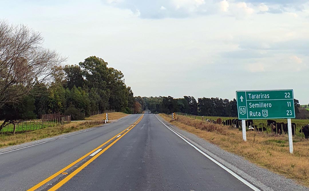 Inicia la renovación de la Ruta 50 para garantizar mayor seguridad vial ...