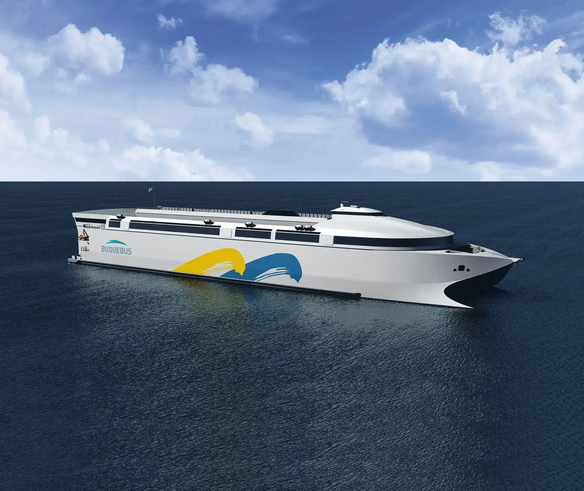Buquebus presenta su proyecto del ferry eléctrico más grande del mundo ...