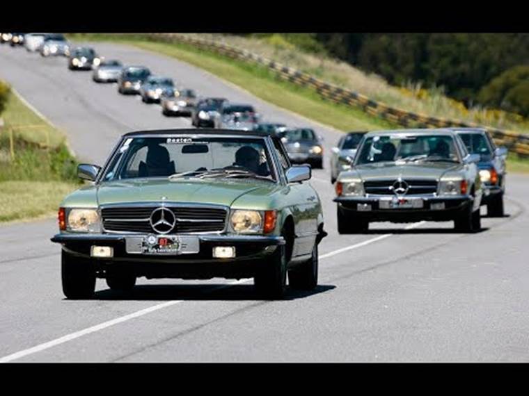 Rally de autos clásicos Mercedes Benz realizará circuito Colonia ...